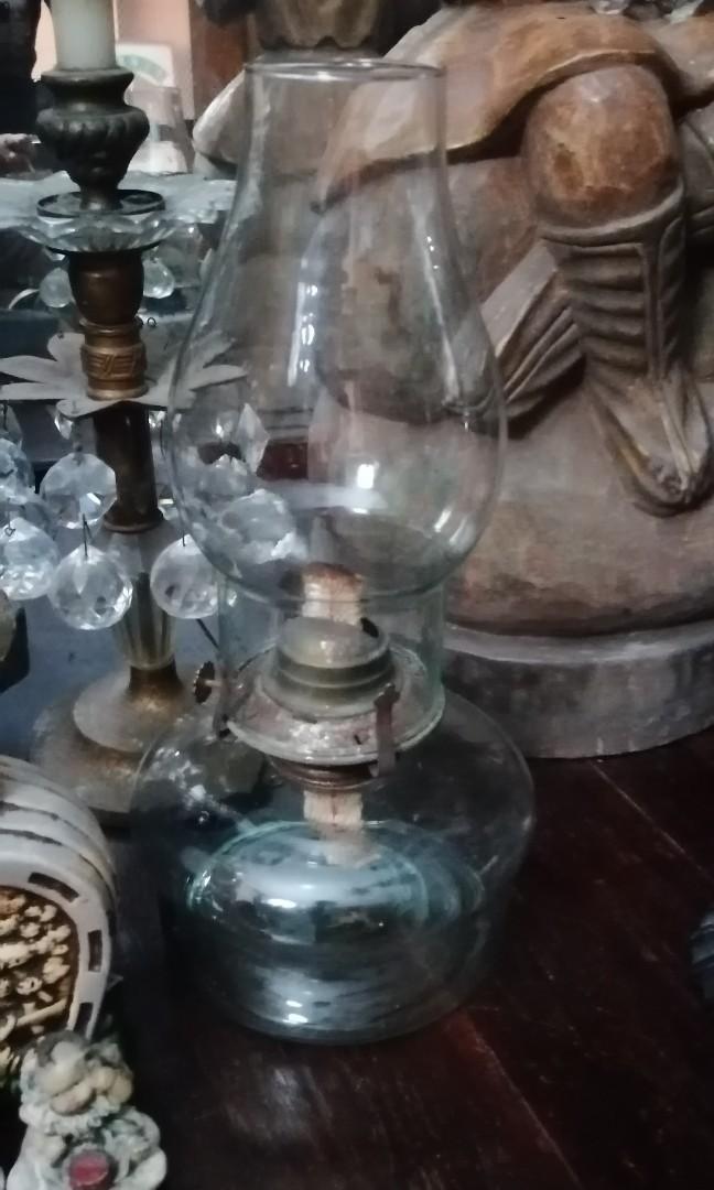 Old gasera lamp, Furniture & Home Living, Lighting & Fans, Lighting on ...