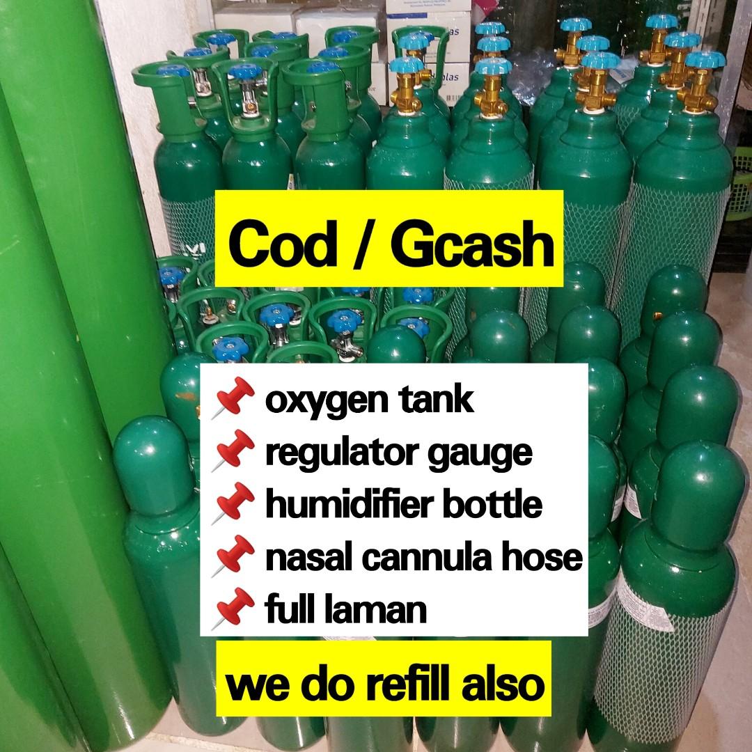 Oxygen tank refill portable sizes, Everything Else, Others on Carousell