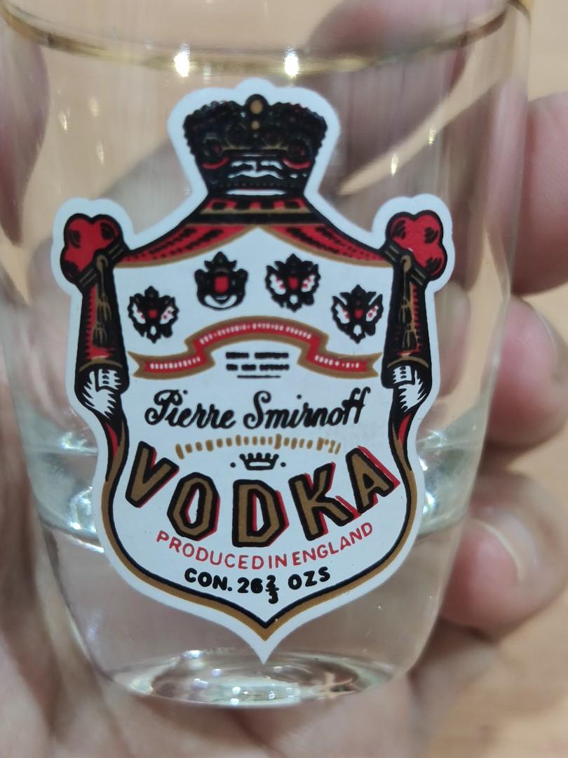 Pierre Smirnoff Vodka Glass, Furniture & Home Living, Home Decor, Vases ...