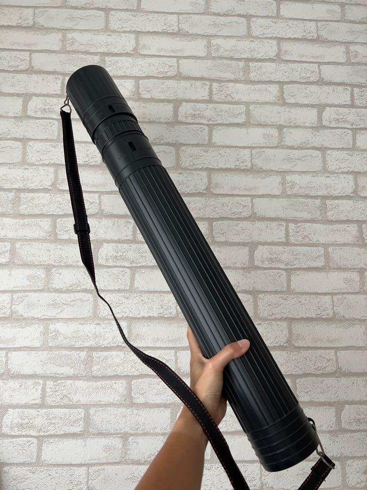 (Plastic) Art portfolio / drawing / blueprint storage tube EXPANDABLE ...