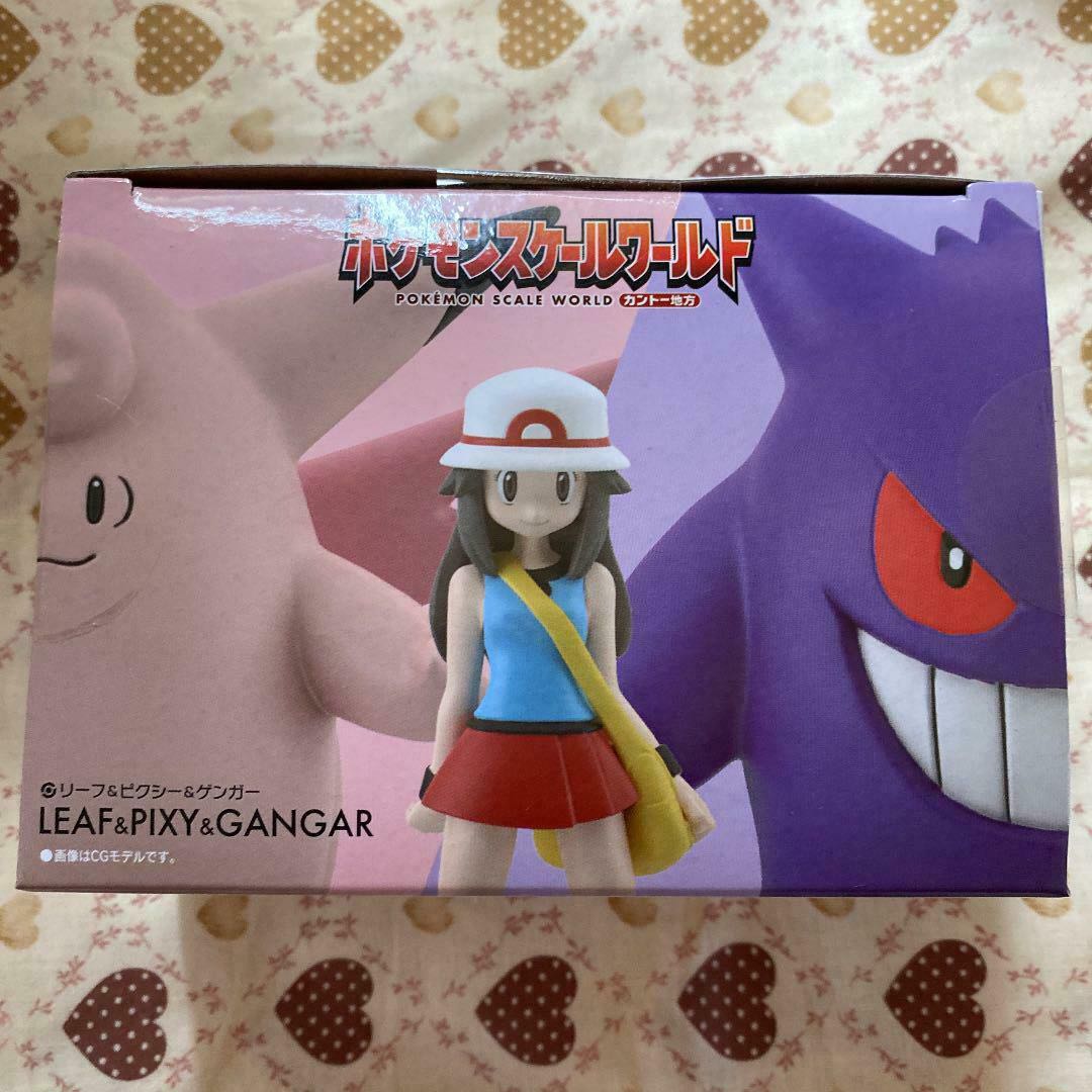 Pokemon Bandai Scale World Leaf, Clefable and Gengar, Hobbies & Toys ...