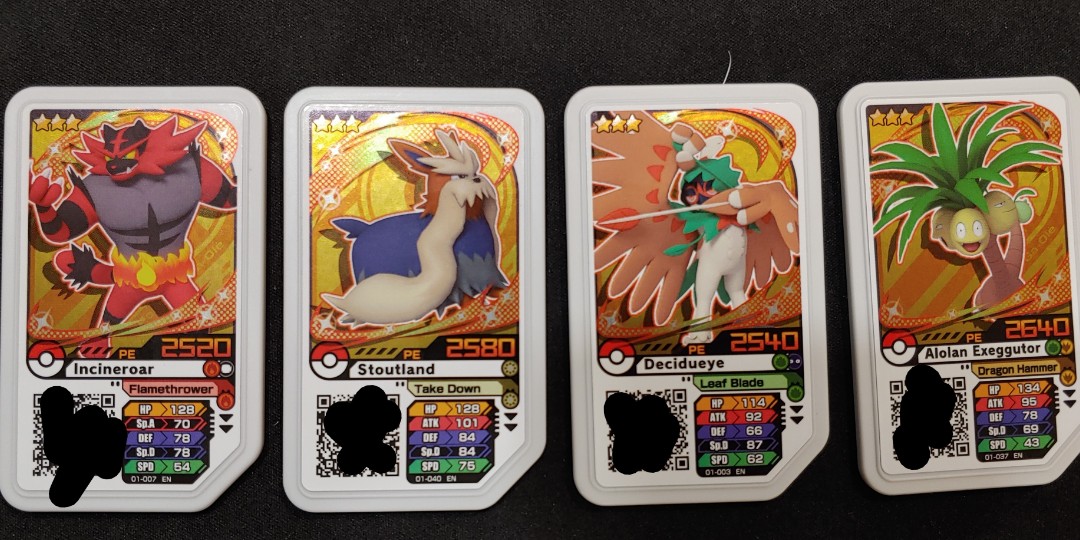 Pokemon Ga-Ole Incinerator, Stoutland, Decidueye, Allan Exeggutor ...