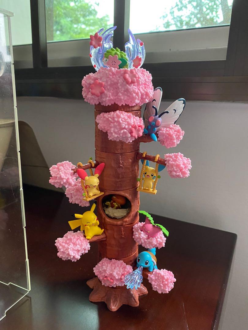 [FLASHDEAL] Pokemon Re-Ment Sakura Tree Figurine, Hobbies & Toys, Toys ...