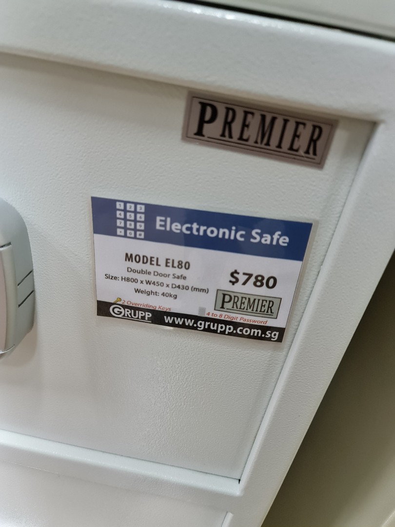 premier safe box two door cabinet, Furniture & Home Living, Furniture ...