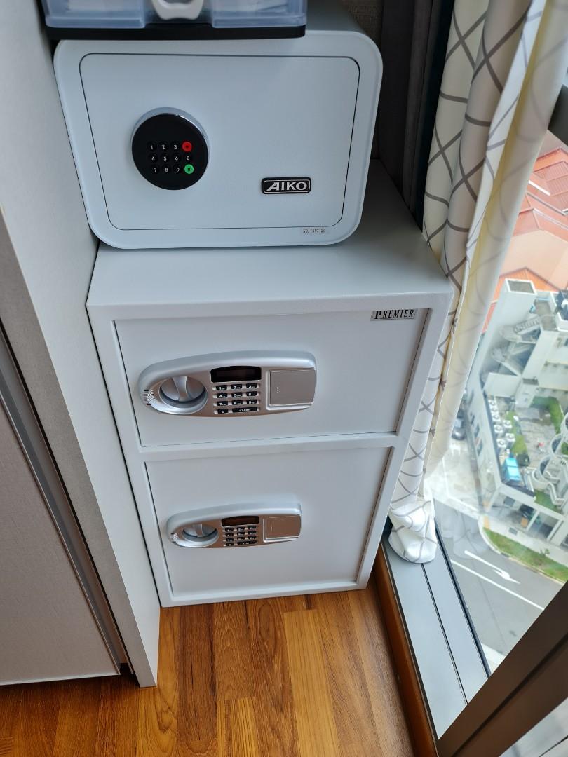 premier safe box two door cabinet, Furniture & Home Living, Furniture ...