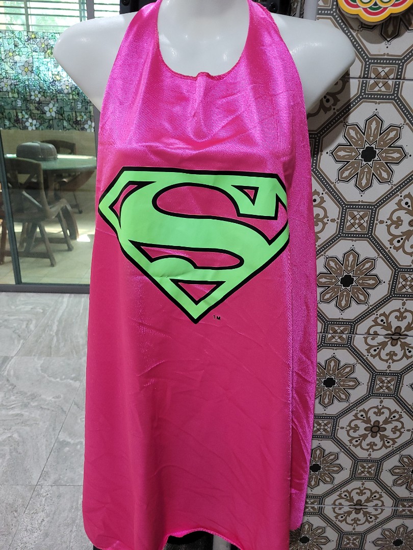 Bright Pink WB Movie World Superman Apron, Hobbies & Toys, Collectibles ...