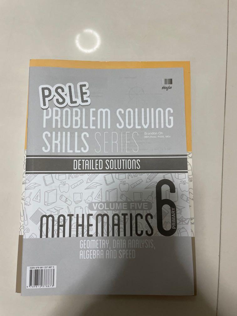 PSLE Mathematics Problem Solving Skills, Hobbies & Toys, Books ...