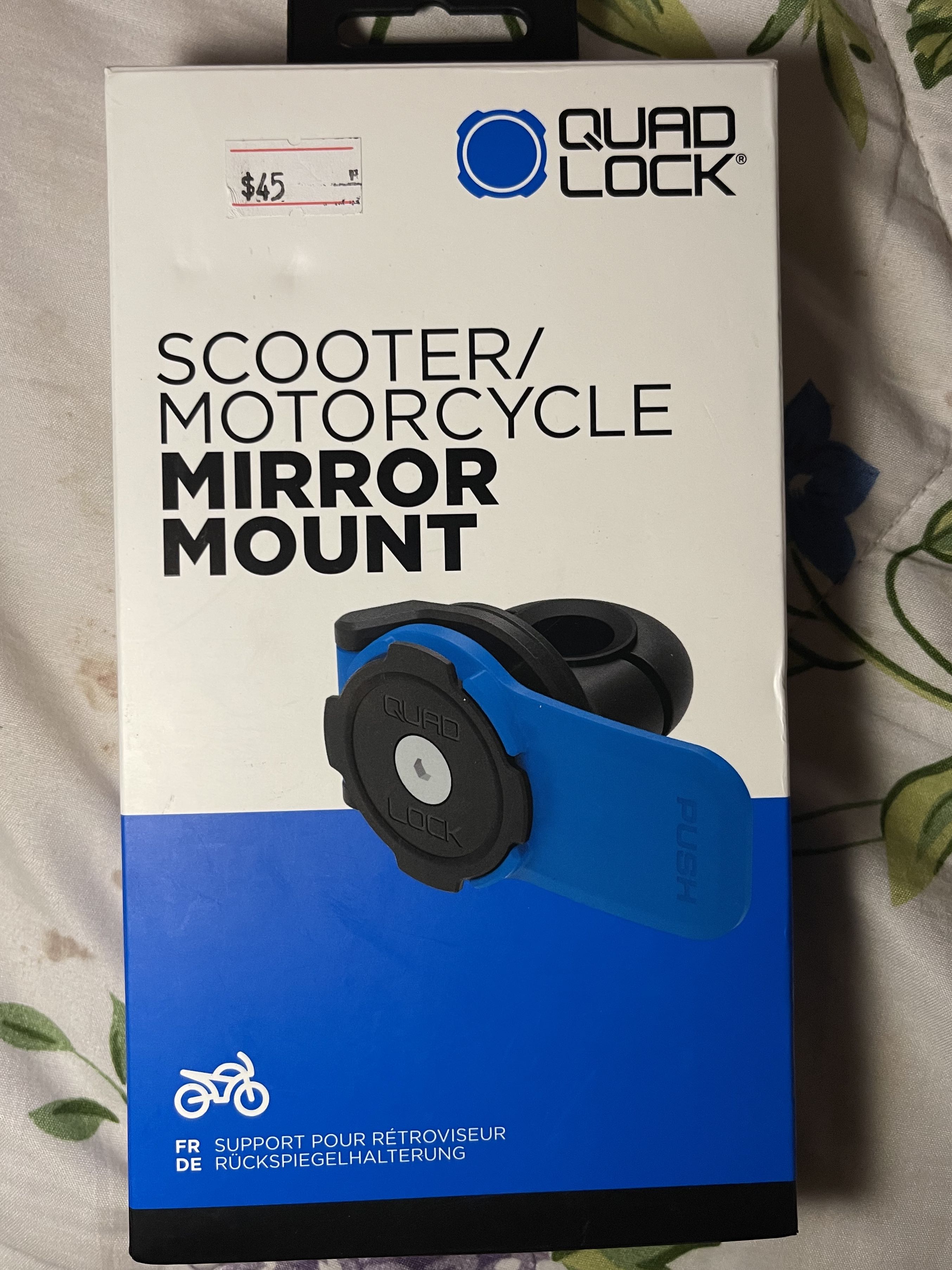 Quad Lock Mirror Mount, Mobile Phones & Gadgets, Mobile & Gadget Accessories, Other Mobile ...