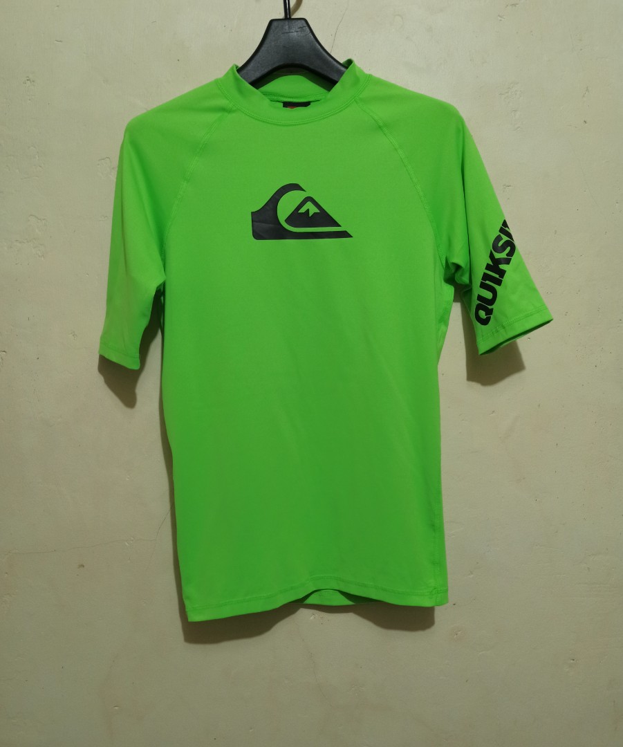 Quicksilver rash guard, Men's Fashion, Tops & Sets, Swim Top & Rash ...