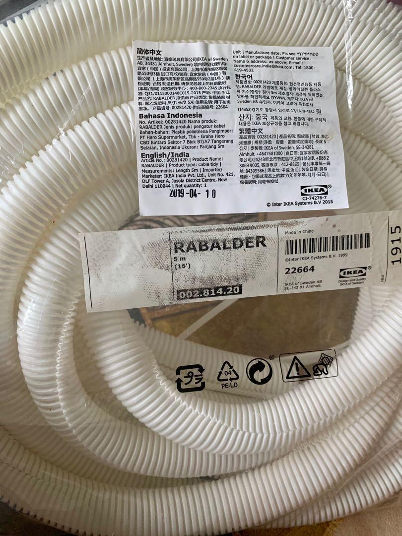 Rabalder Ikea Cable cover organizer, Video Gaming, Gaming Accessories ...
