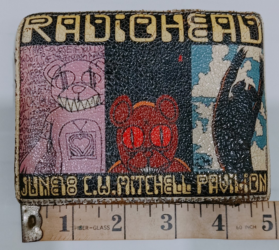 Radiohead wallet, Men's Fashion, Watches & Accessories, Wallets & Card ...