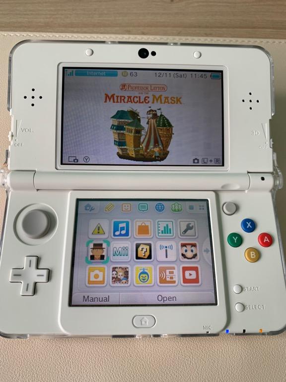 RARE "New" Nintendo 3DS (Regular, white, non-XL, non-modded), Video ...
