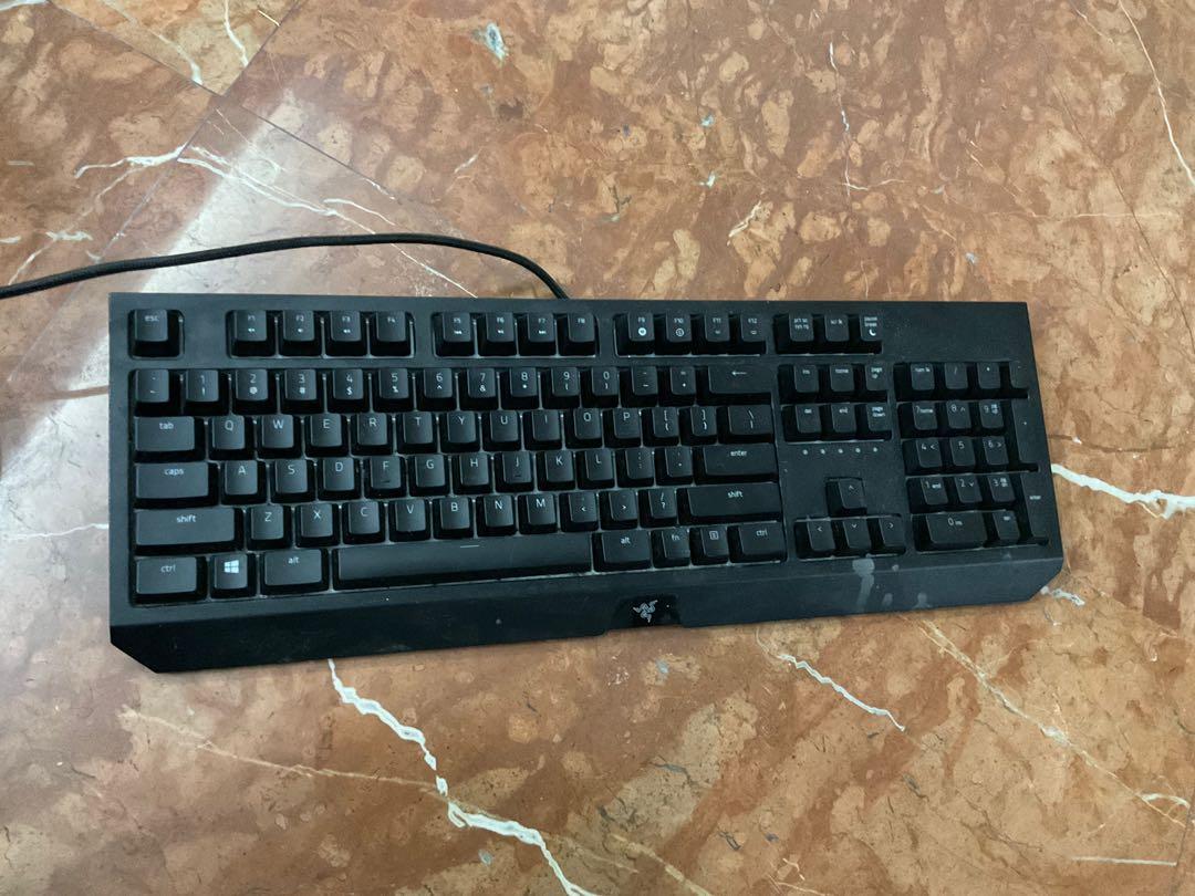 Razer black widow keyboard give away, Computers & Tech, Parts ...