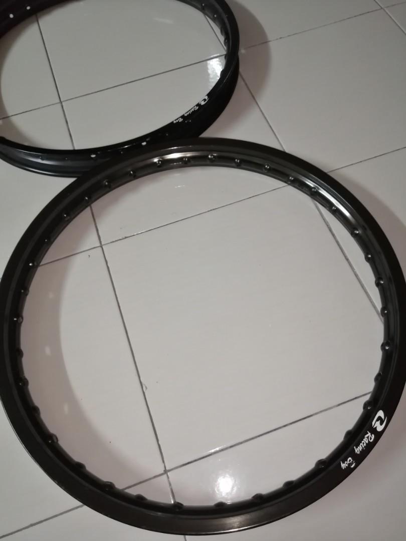 Rim alloy aloi racing boy 18/1.4, Motorbikes on Carousell