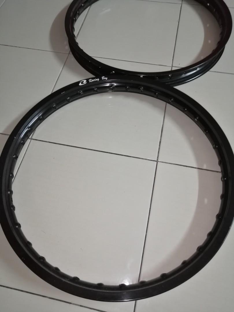 Rim alloy aloi racing boy 18/1.4, Motorbikes on Carousell