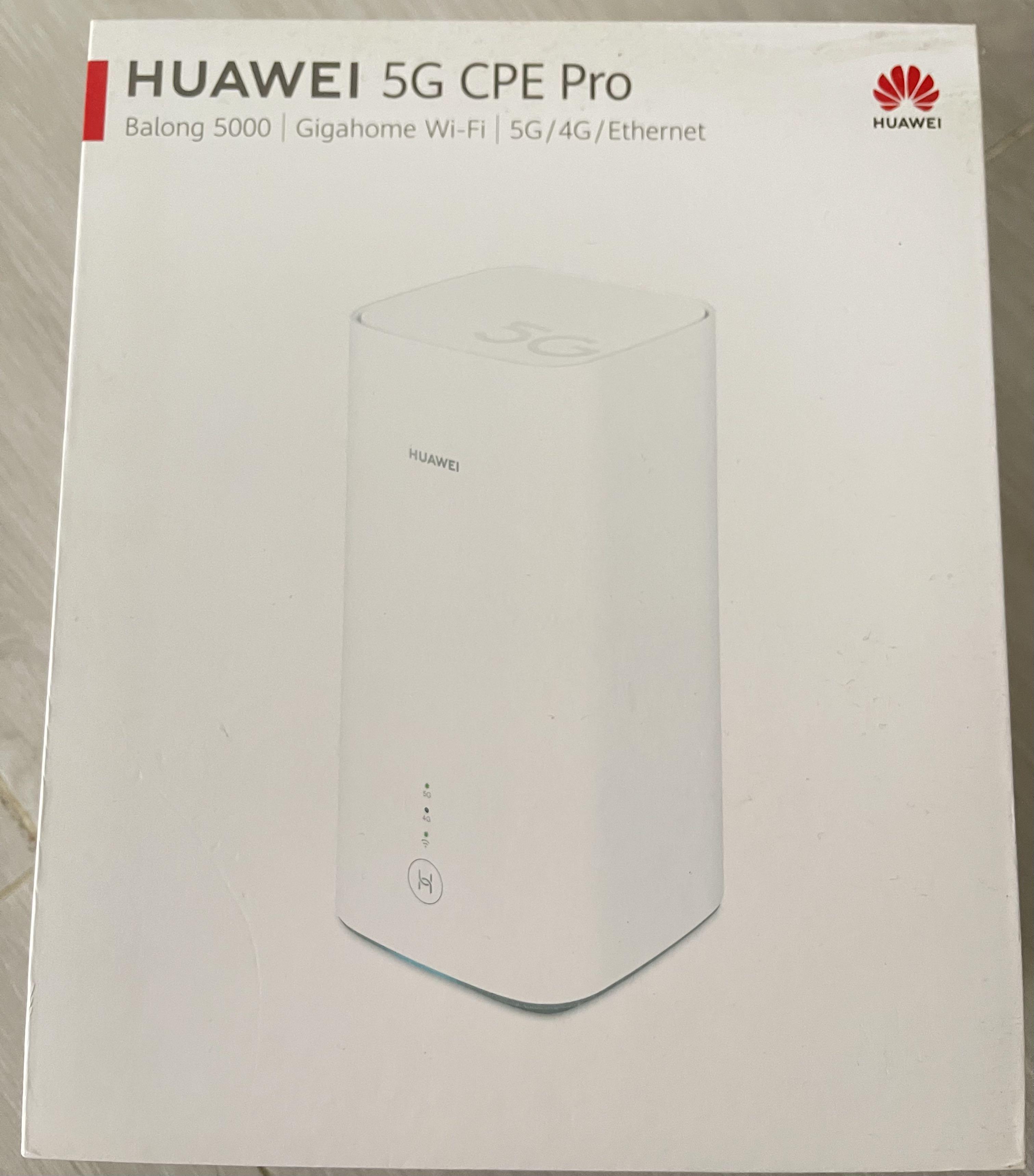 華為Router huawei 5G cpe pro, 電腦＆科技, 電腦周邊及配件, Wifi及上網相關產品 - Carousell
