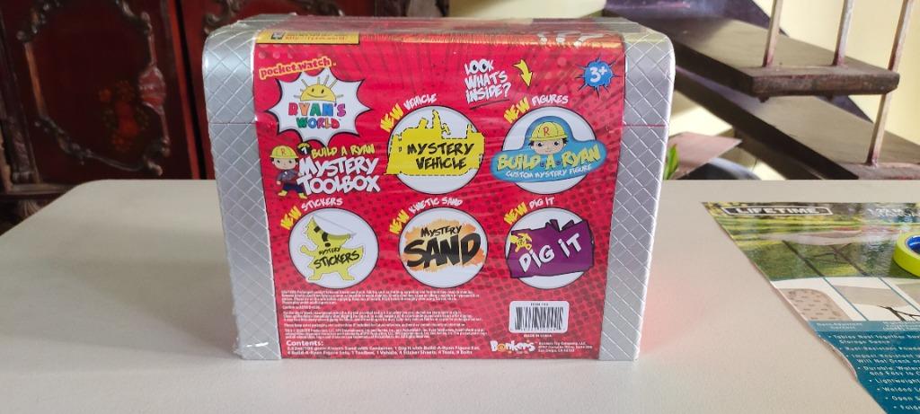 RYAN'S WORLD BUILD A RYAN M SERIES MYSTERY TOOLBOX, Hobbies & Toys ...