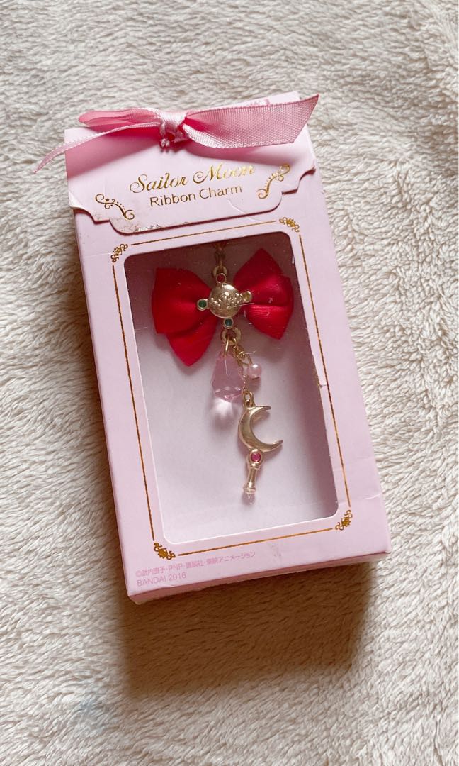 Sailor Moon Ribbon Charm, Women's Fashion, Jewelry & Organizers, Charms ...