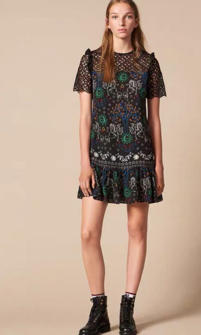 Sandro cut label, Women's Fashion, Dresses & Sets, Dresses on Carousell