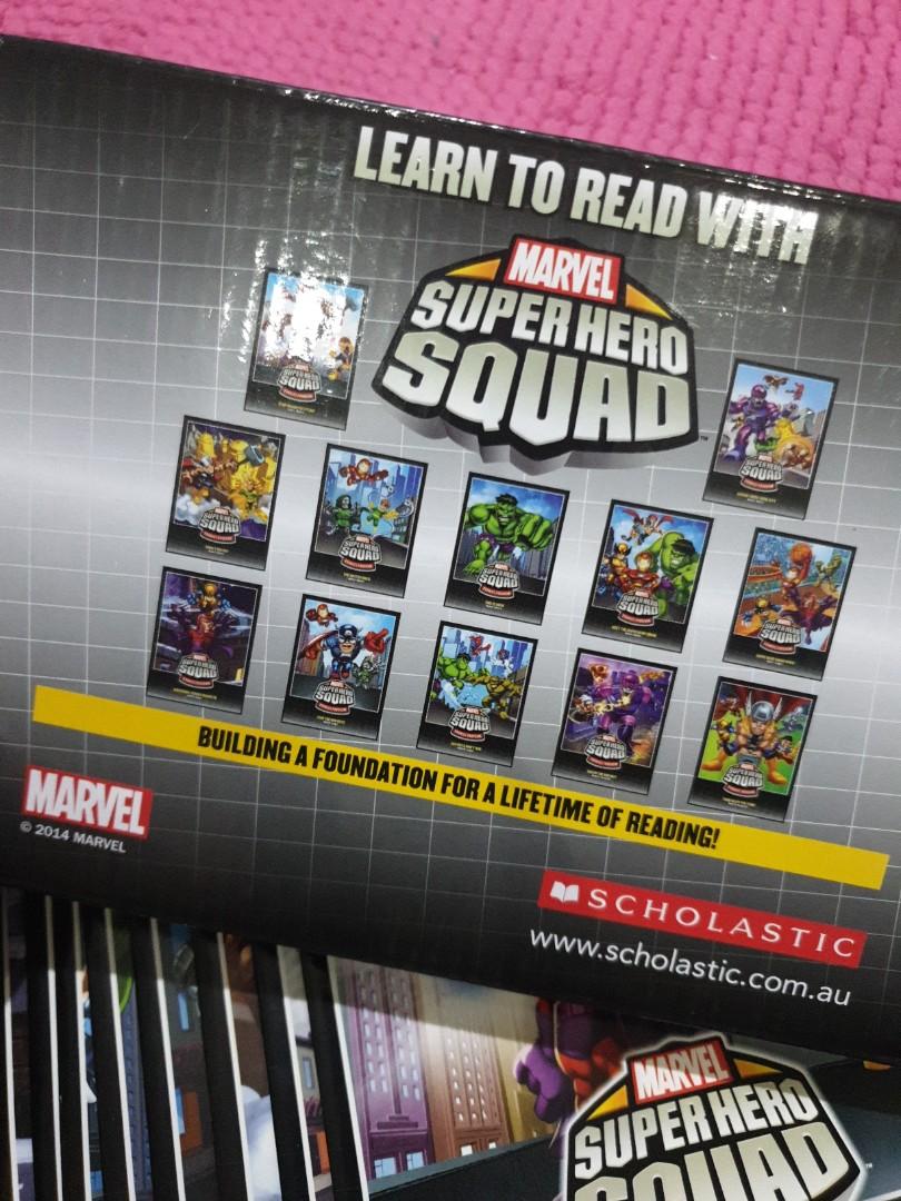 Scholastic Phonics Program Marvel Superhero Squad, Hobbies & Toys ...