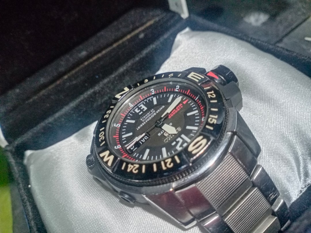 Seiko mapmeter, Men's Fashion, Watches & Accessories, Watches on Carousell