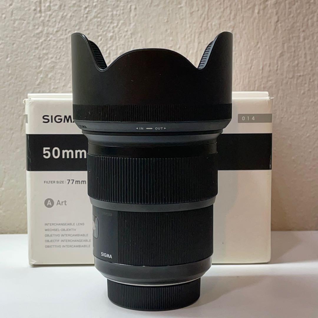 SIGMA ART 50mm f1.4 (Nikon), Photography, Lens & Kits on Carousell