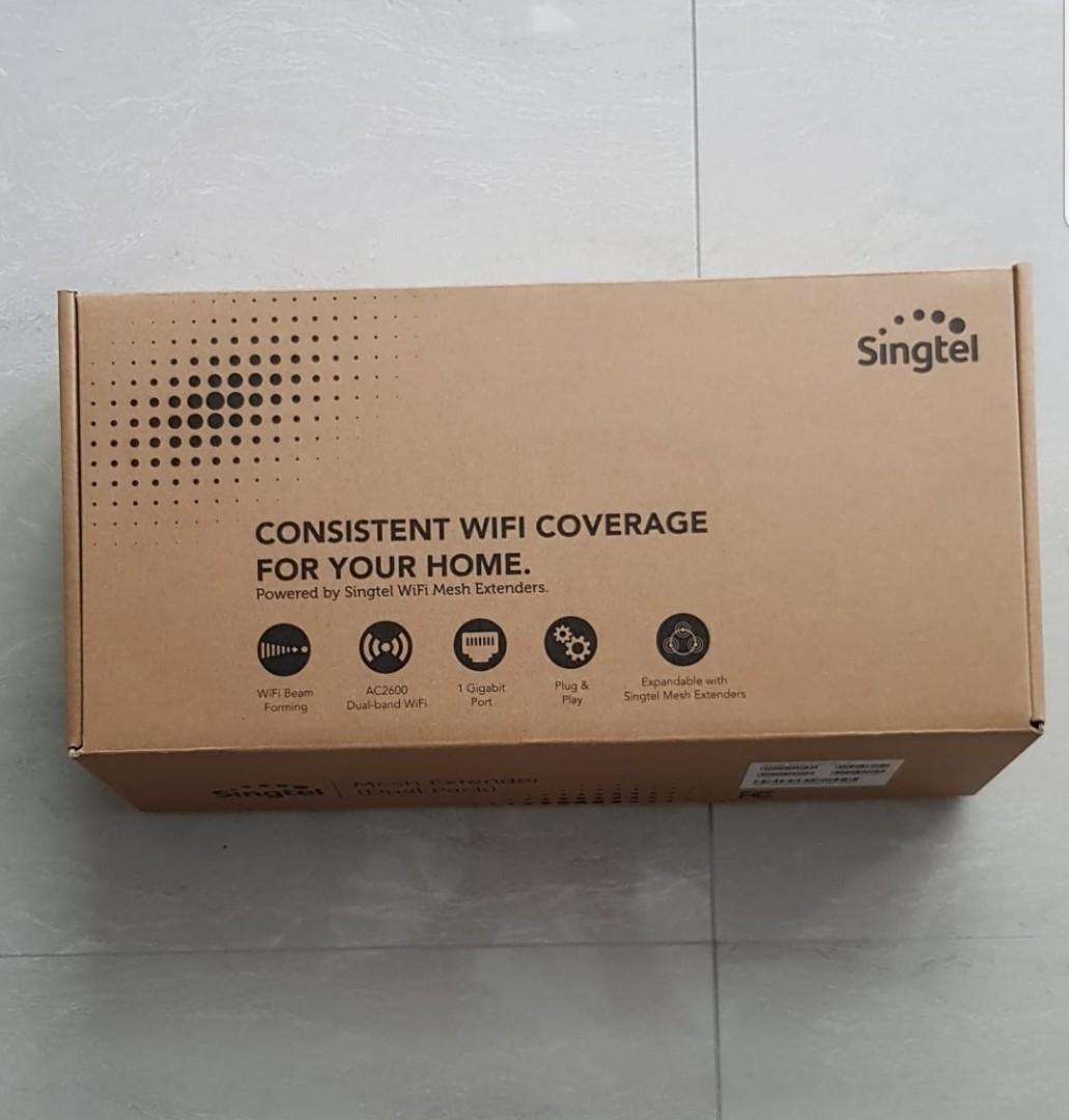 Singtel wifi mesh (Dual units), Computers & Tech, Parts & Accessories ...