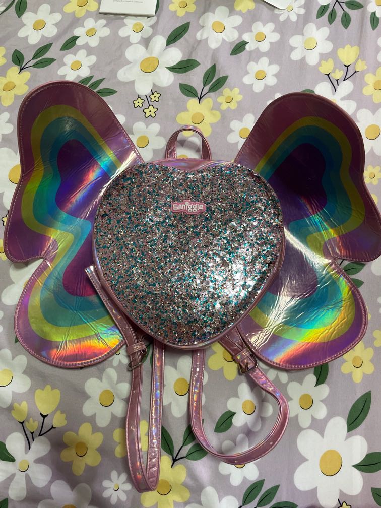 Smiggle Butterfly Bag, Luxury, Bags & Wallets on Carousell