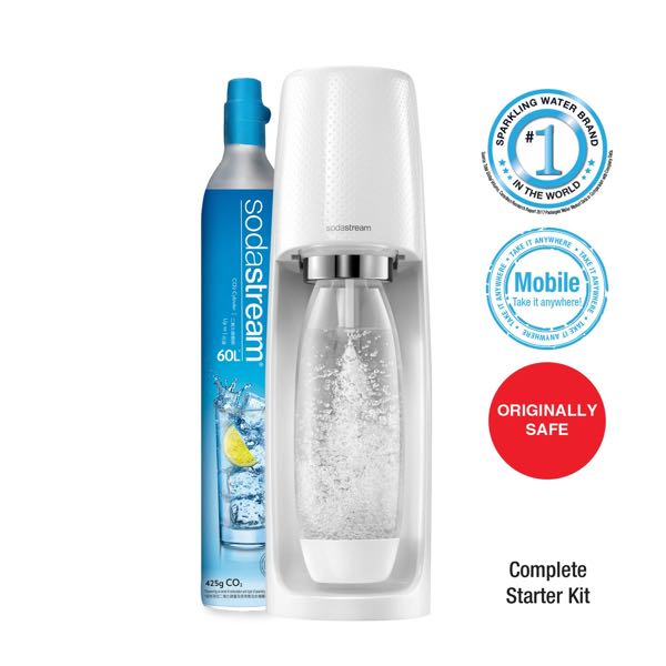 Sodastream Spirit White Sparkling Water Maker Manual Model soda stream ...