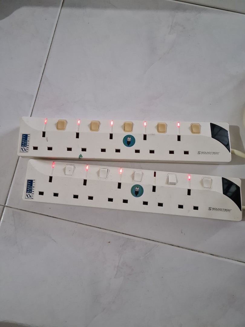 SOUNDTECH EXTENSION SOCKET, TV & Home Appliances, Electrical, Adaptors ...