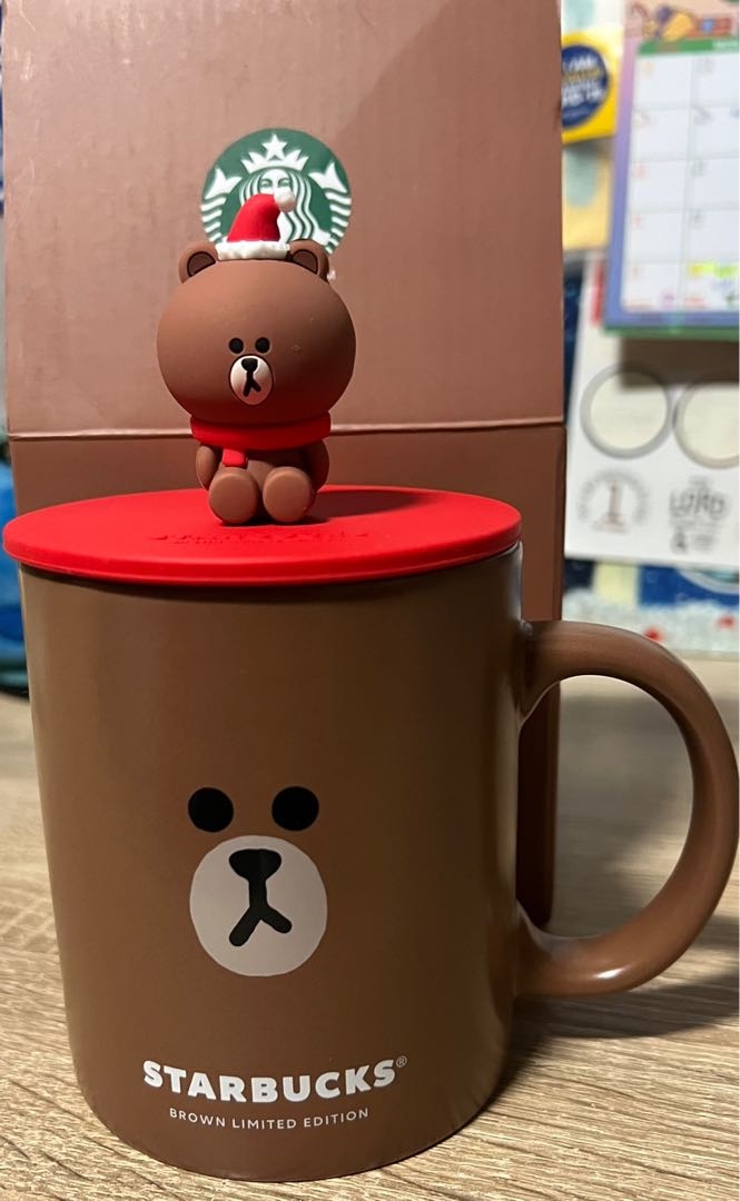 Starbucks Line Friends Mug Brown, Everything Else on Carousell