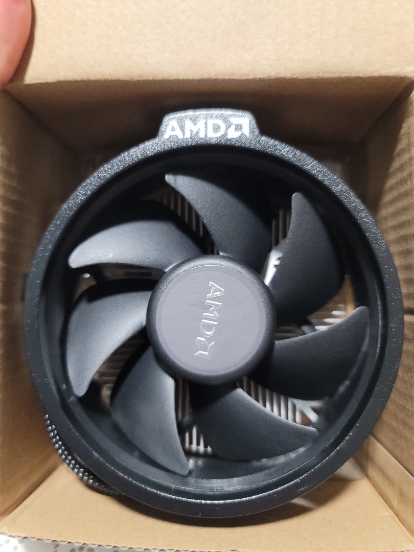 Stock AMD Ryzen AM4 Wraith Stealth Heatsink Fan CPU Cooler, Computers ...
