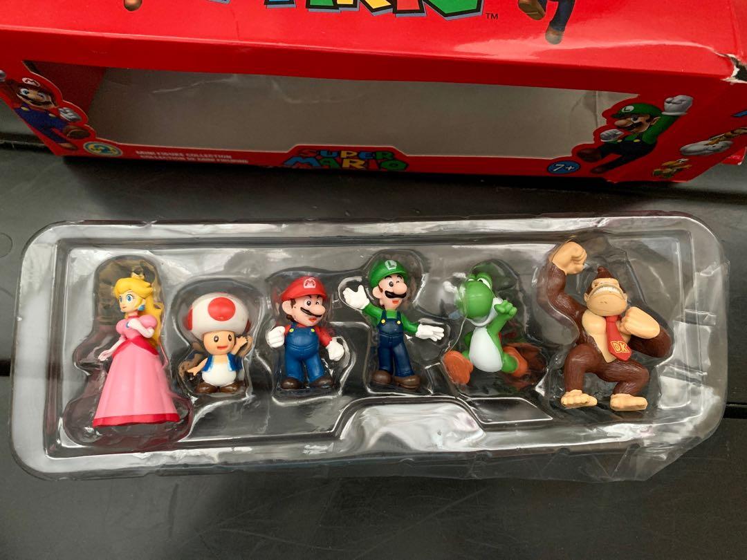 Super Mario figurines set, Hobbies & Toys, Toys & Games on Carousell
