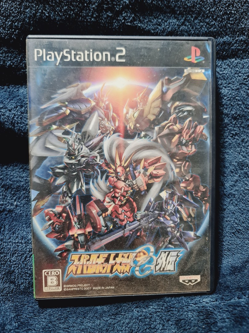 SUPER ROBOT WARS OG GAIDEN Ps2, Video Gaming, Video Games, PlayStation ...