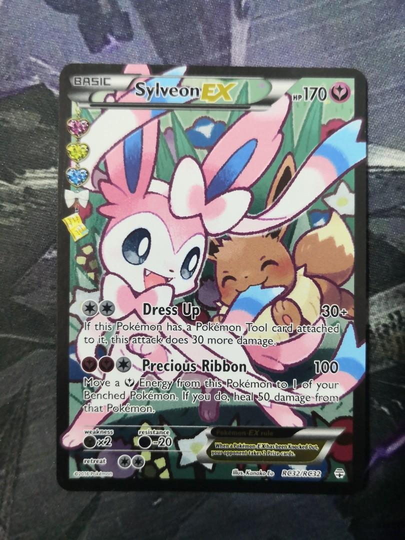 Sylveon EX Full Art Radiants Collection 20th Anniversary Generations ...