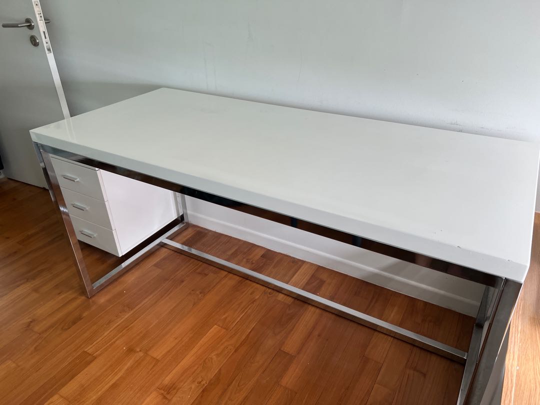 Table for sale (L150 D65 H75). Drawers are free., Furniture & Home ...
