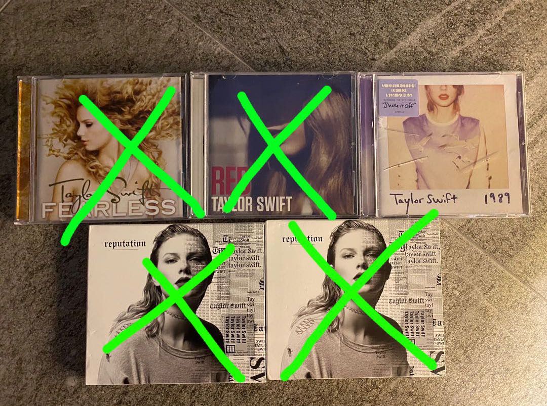 Taylor Swift CD / Taylor Swift DVDs , Hobbies & Toys, Music & Media ...