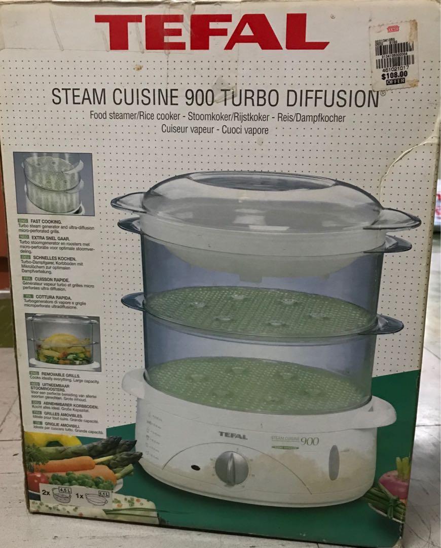 Tefal Steam cuisine 900 turbo diffusion, Furniture & Home Living ...