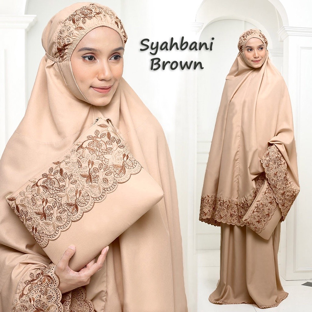 TELEKUNG SITI KHADIJAH LABEL ALIDA, Women's Fashion, Muslimah Fashion ...
