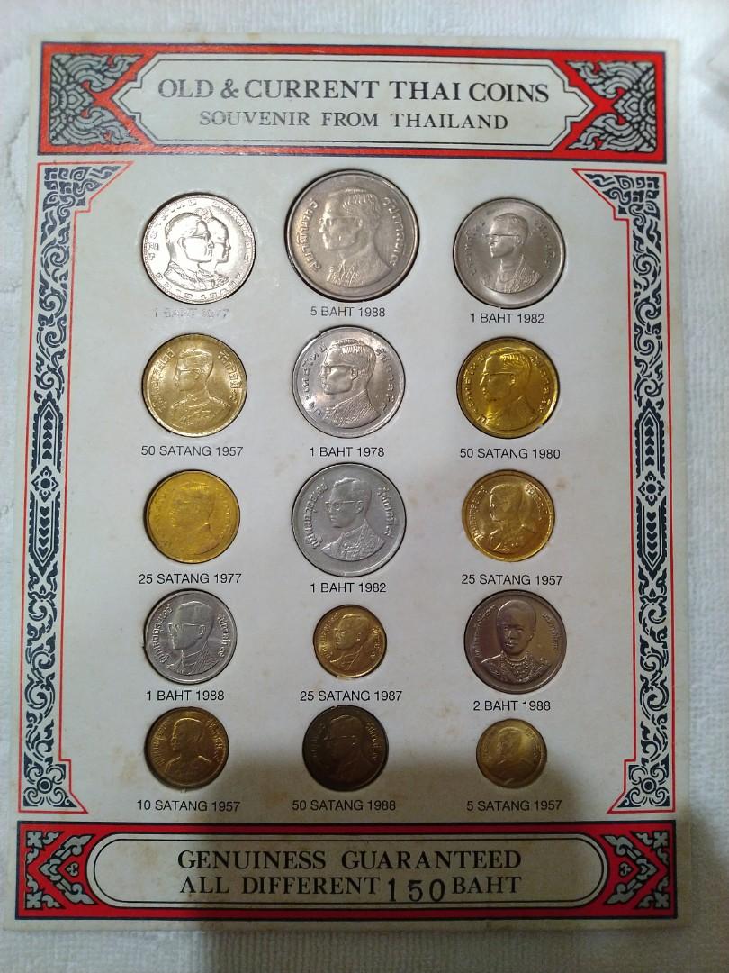 Thailand set coins, Hobbies & Toys, Memorabilia & Collectibles, Vintage ...