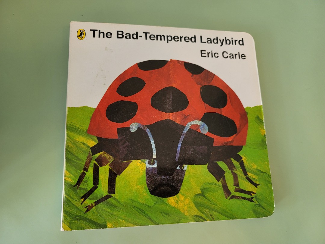 The bad tempered ladybird, Eric Carle, 興趣及遊戲, 書本 & 文具, 小朋友書 - Carousell