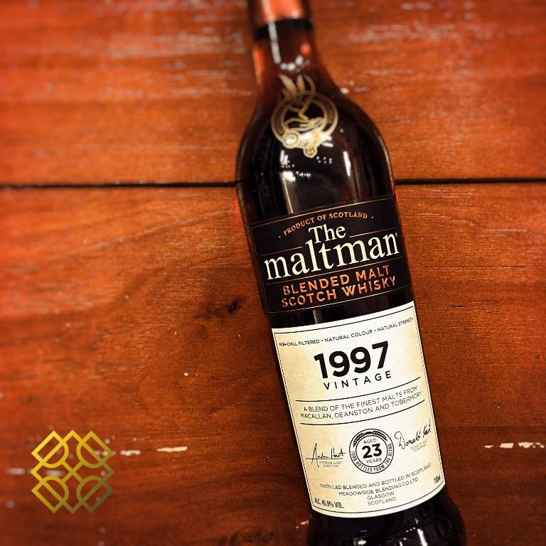 The Maltman Blended 23YO, 1997 (Macallan, Deanston & Tobermory)-whisky ...