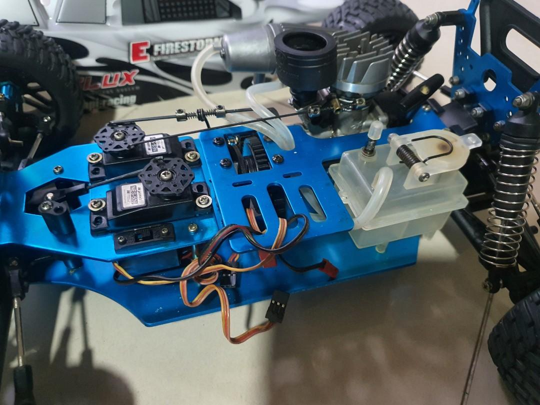 Thunder Tiger Panda 2WD Nitro RC Truck, Like New ARTR, Hobbies & Toys ...