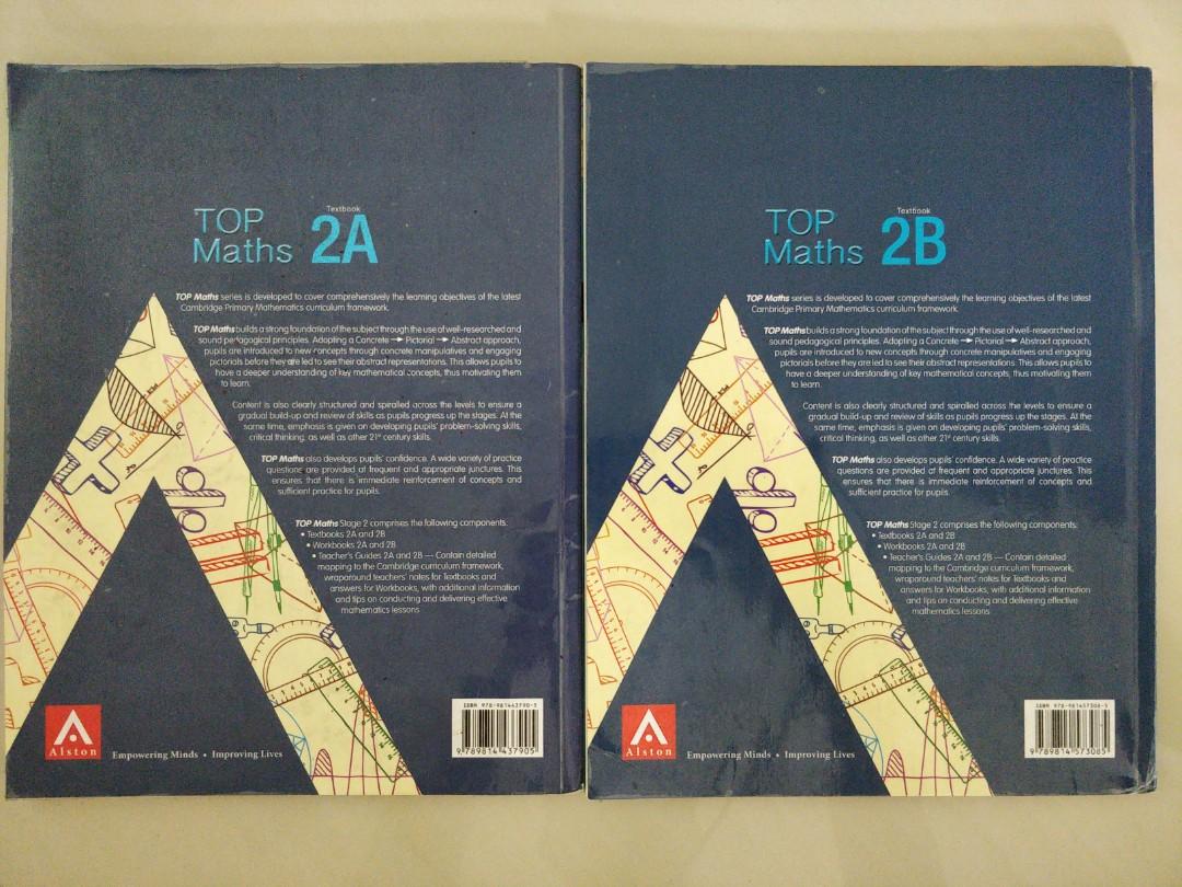 TOP Maths Textbook 2A / 2B - Cambridge - Alston, Hobbies & Toys, Books ...