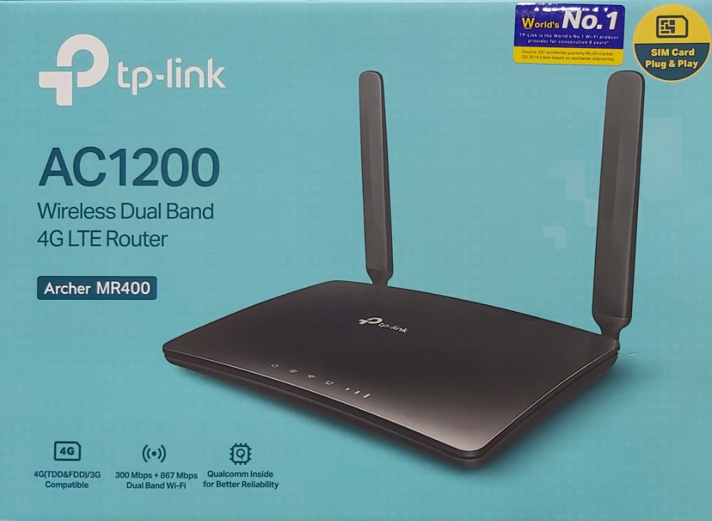 TP Link 4G SIM card Router, Computers & Tech, Parts & Accessories ...