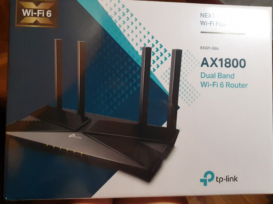 TP Link AX 1800 dual band wifi 6 Router, Computers & Tech, Parts ...