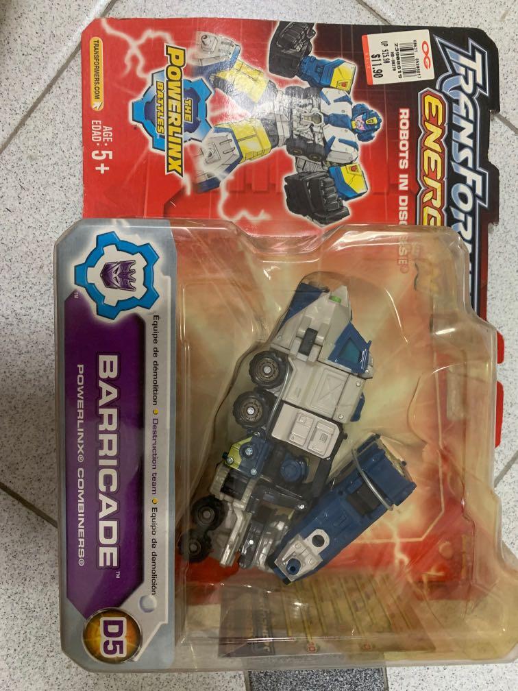 Transformer energon Barricade, Hobbies & Toys, Toys & Games on Carousell