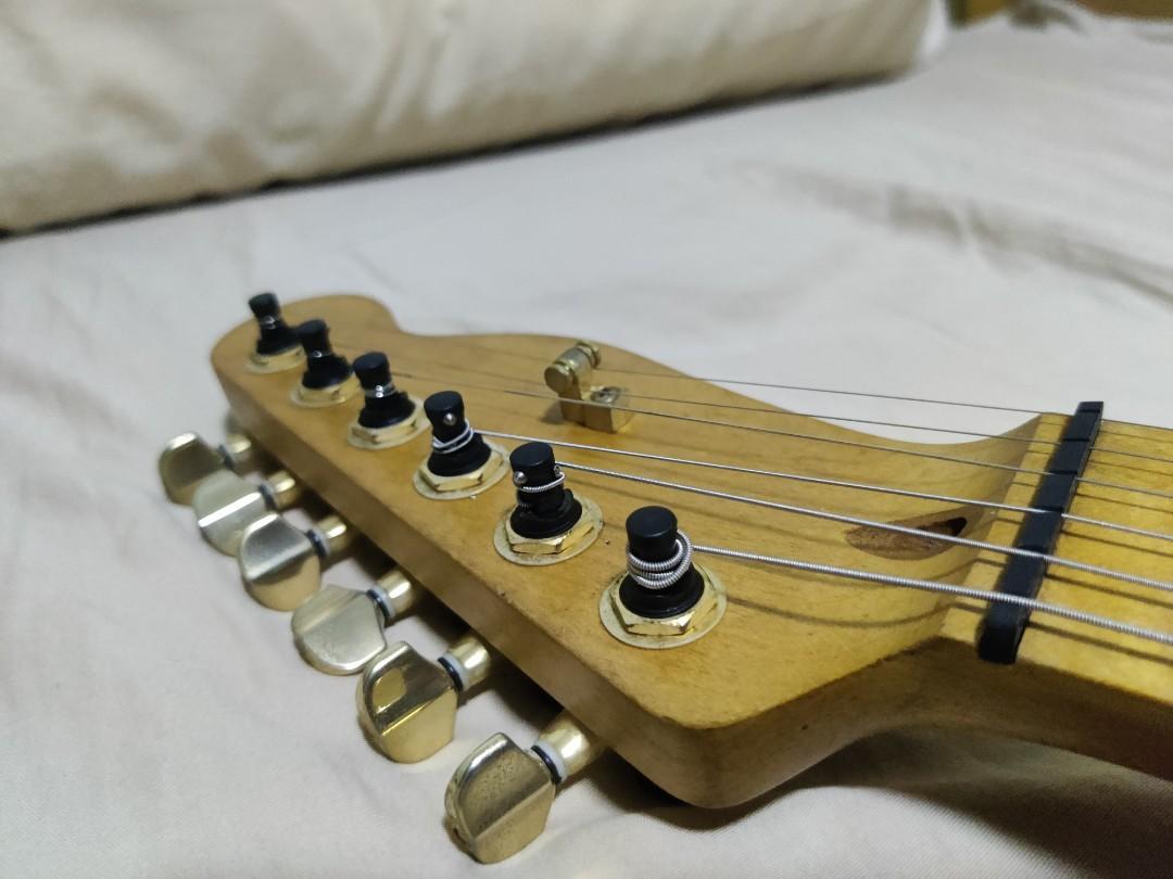 Transparent green warmoth vintage telecaster, Hobbies & Toys, Music ...