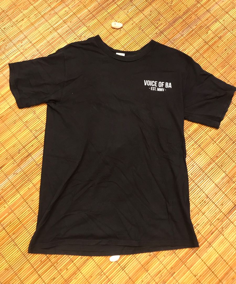 Tshirt Voice Of BA, Fesyen Pria, Pakaian , Atasan di Carousell