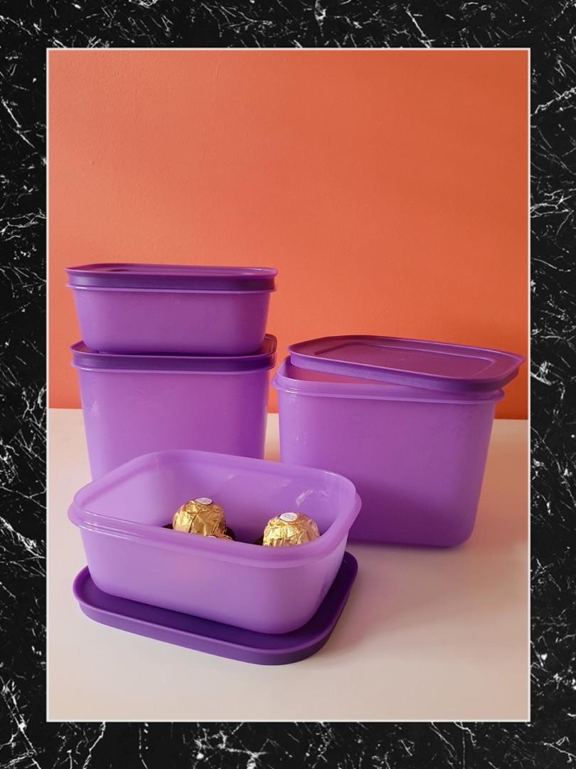 Tupperware Chill-Freeze Containers (170ml/450ml / 1.1l), Furniture ...
